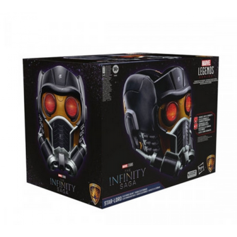 Infinity Saga Marvel Legends Series Premium Electronic Helmet Star-Lord ...