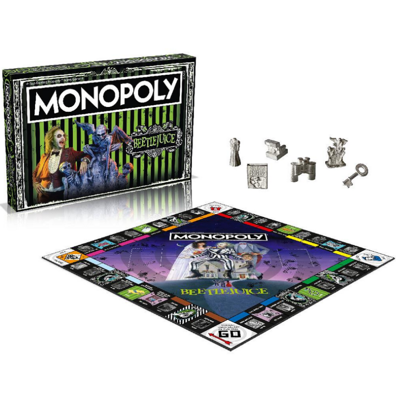 Beetlejuice stolová hra Monopoly (English Version) | stolová hra ...