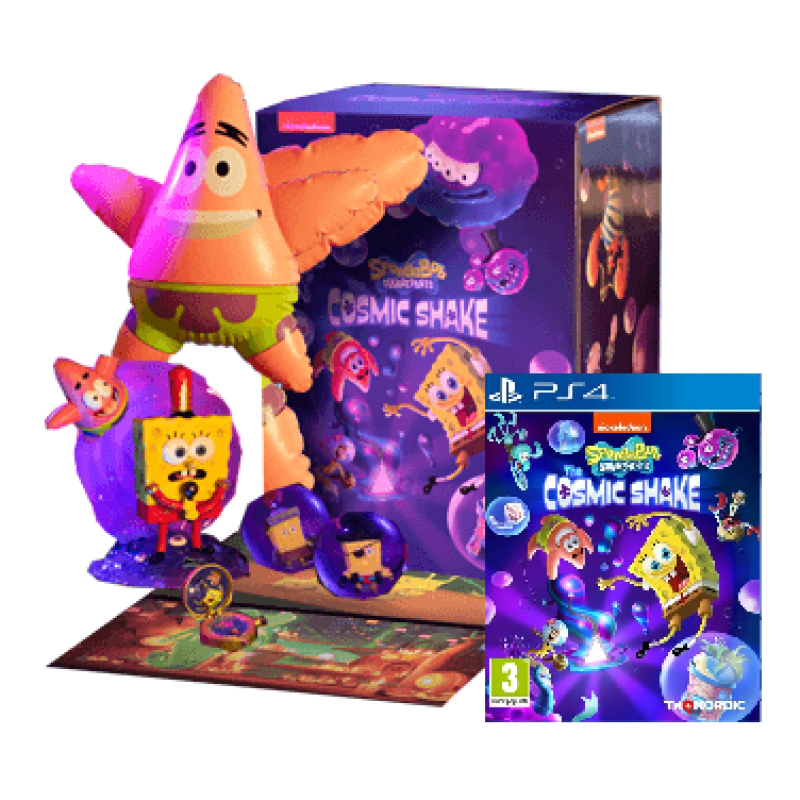 SpongeBob SquarePants Cosmic Shake (BFF Edition) (PS4) | PlayStation 4 ...