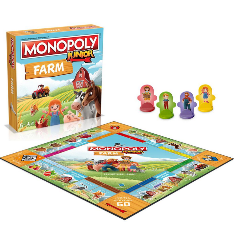 Farma Junior stolová hra Monopoly (English Version) | stolová hra ...